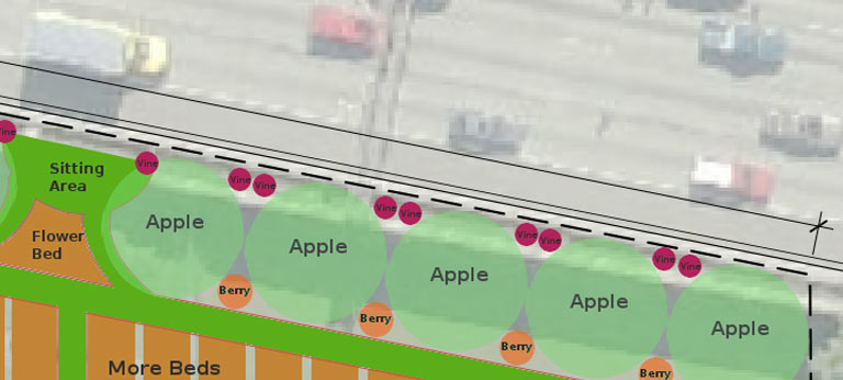 map – Freeway Estates Community Orchard
